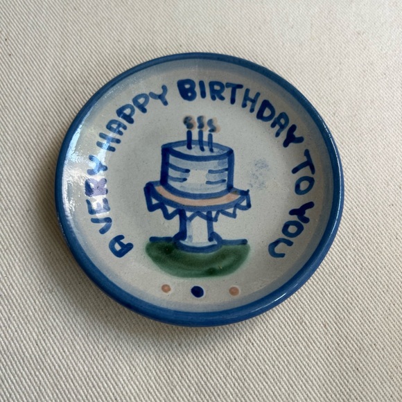 M A Hadley | Kitchen | Vintage M A Hadley Plate A Very Happy Birthday ...